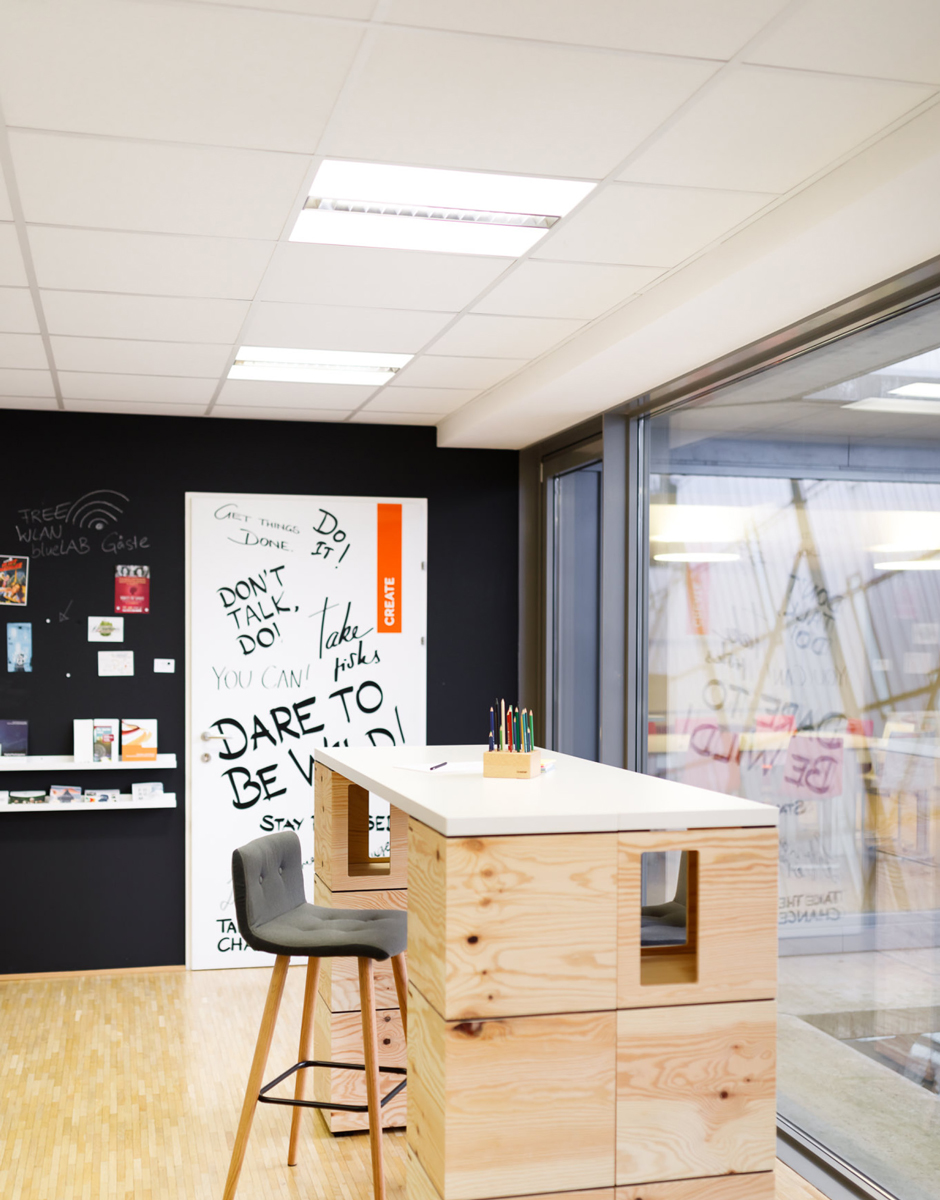 Büro Raumgestaltung für Coworking-Space im Rondo | look! design