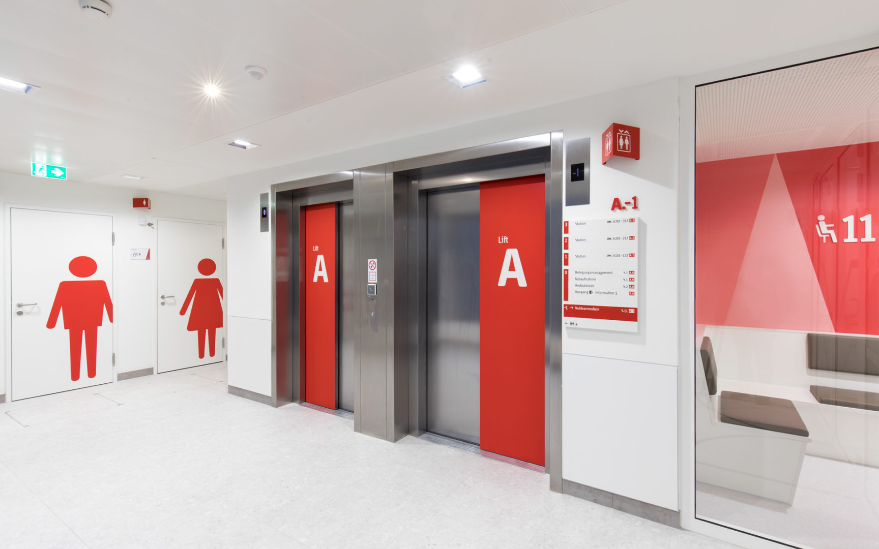 Leitsystem | look! design - Agentur für durchdachte Leitsysteme